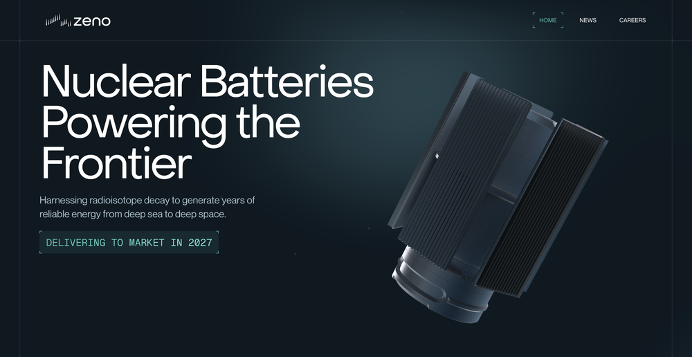 Zeno Power Raises $50M to Fuel the Future of Nuclear Batteries