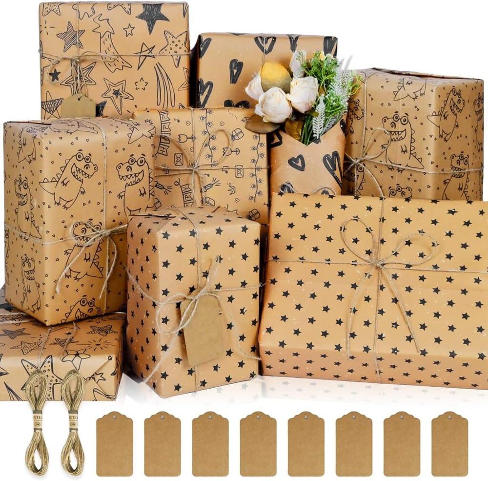 10 Best Eco-Friendly Wrapping Paper Options - Causeartist