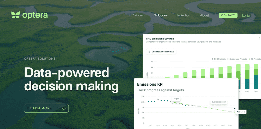 Meet Optera, a Climate Tech Startup Dedicated to Corporate ...