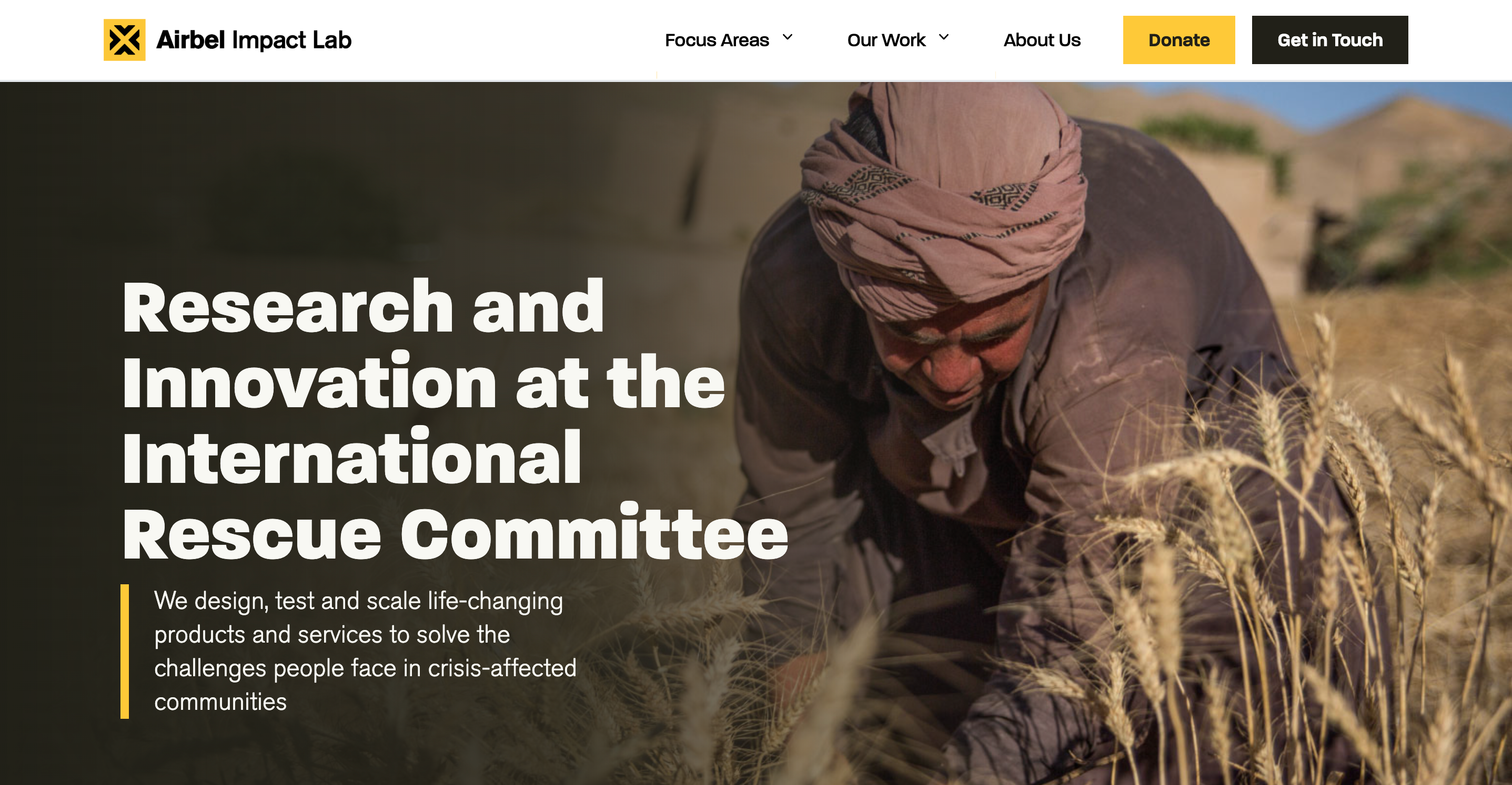 Scaling Solutions in Crisis: Inside the Airbel Impact Lab