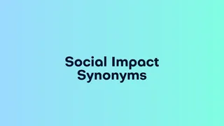 25 Social Impact Synonyms - Causeartist