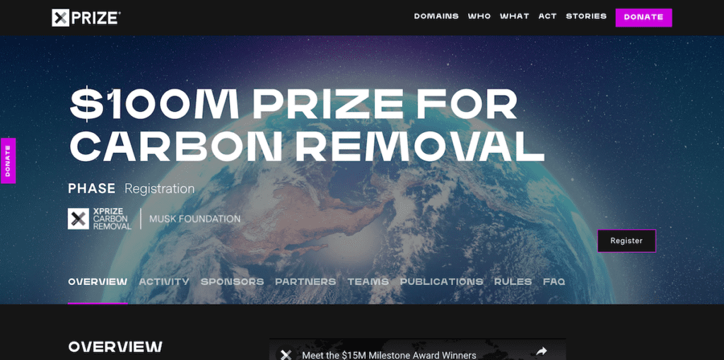 Deep Sky and XPRIZE Partner Innovative Carbon Removal Solutions ...